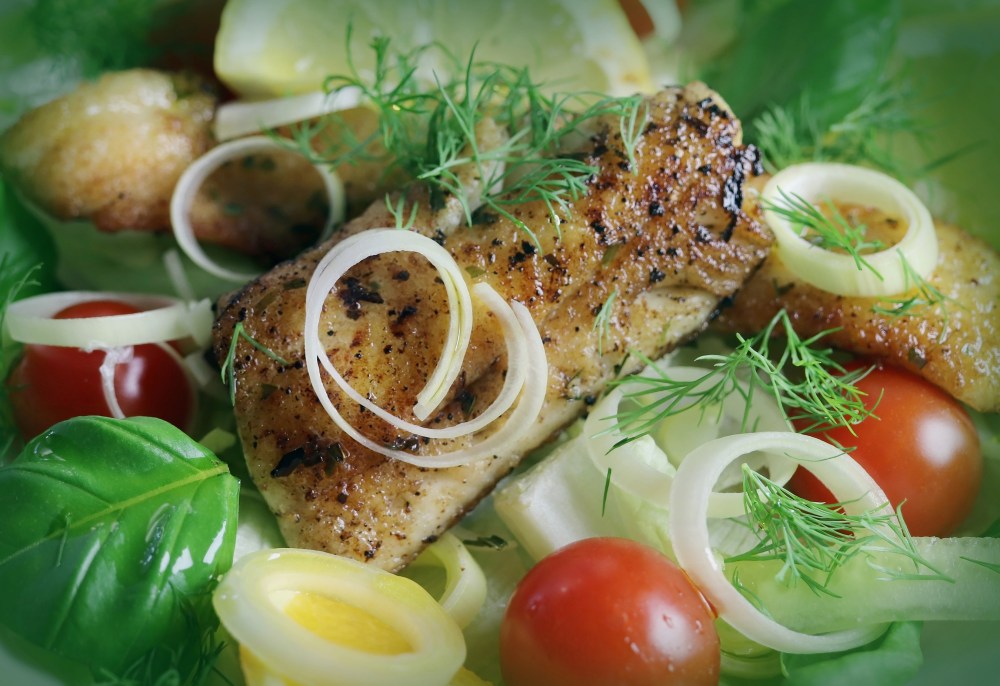 A Juicy Pike-Perch Salad – Mighty Delicious With Herbs And Spices
